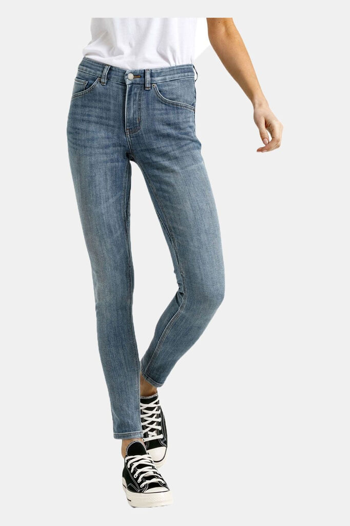 Duer performance denim skinny broek dames denim / jeans aanbieding bij ...