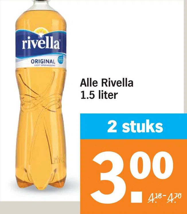 Alle rivella 1.5 liter aanbieding bij Albert Heijn