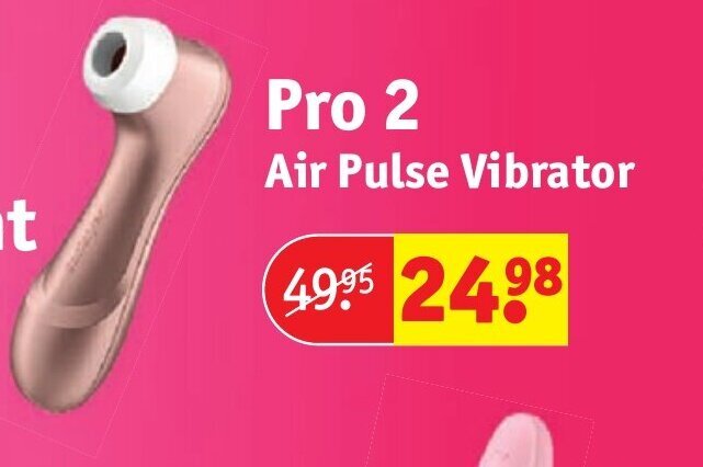 Pro 2 Air Pulse Vibrator aanbieding bij Kruidvat