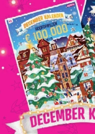 December Kalender voor 100 punten aanbieding bij Kruidvat