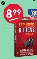 Exploding kittens aanbieding bij Etos