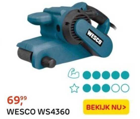 Wesco ws4360 aanbieding bij Praxis