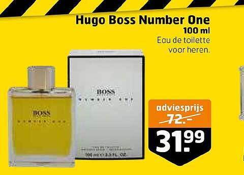 Hugo boss number one 100 ml aanbieding bij Trekpleister