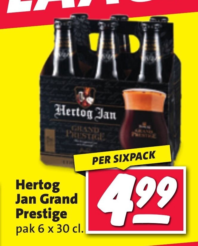 Hertog Jan Grand Prestige pak 6 x 30 cl. per sixpack aanbieding bij ...