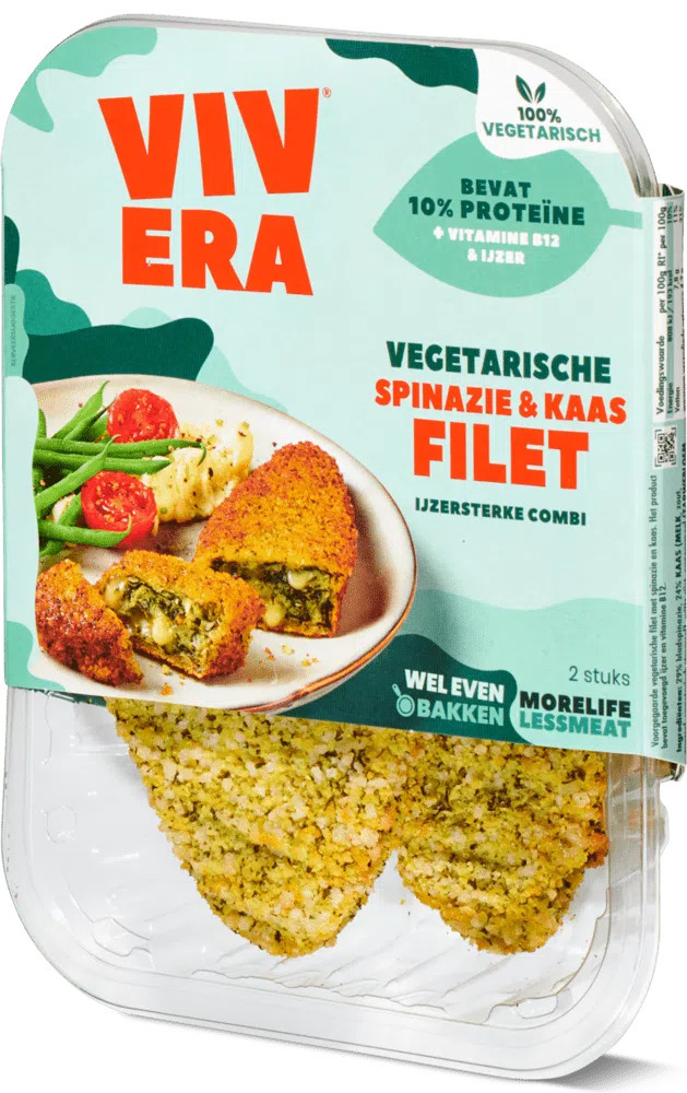 Vivera spinazie-kaasfilet aanbieding bij Picnic