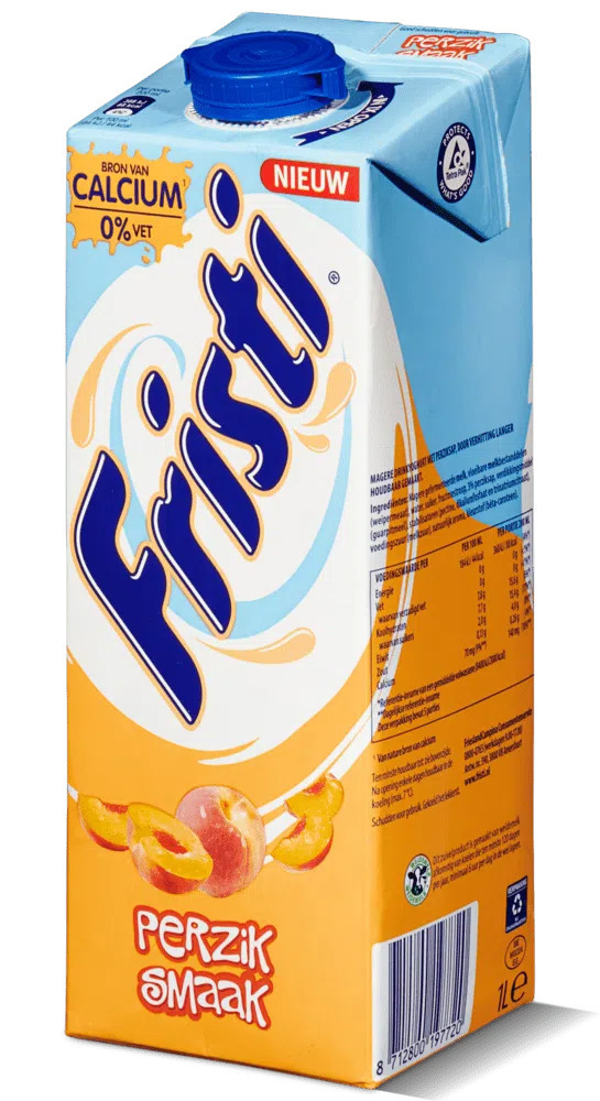 Fristi perzik aanbieding bij Picnic