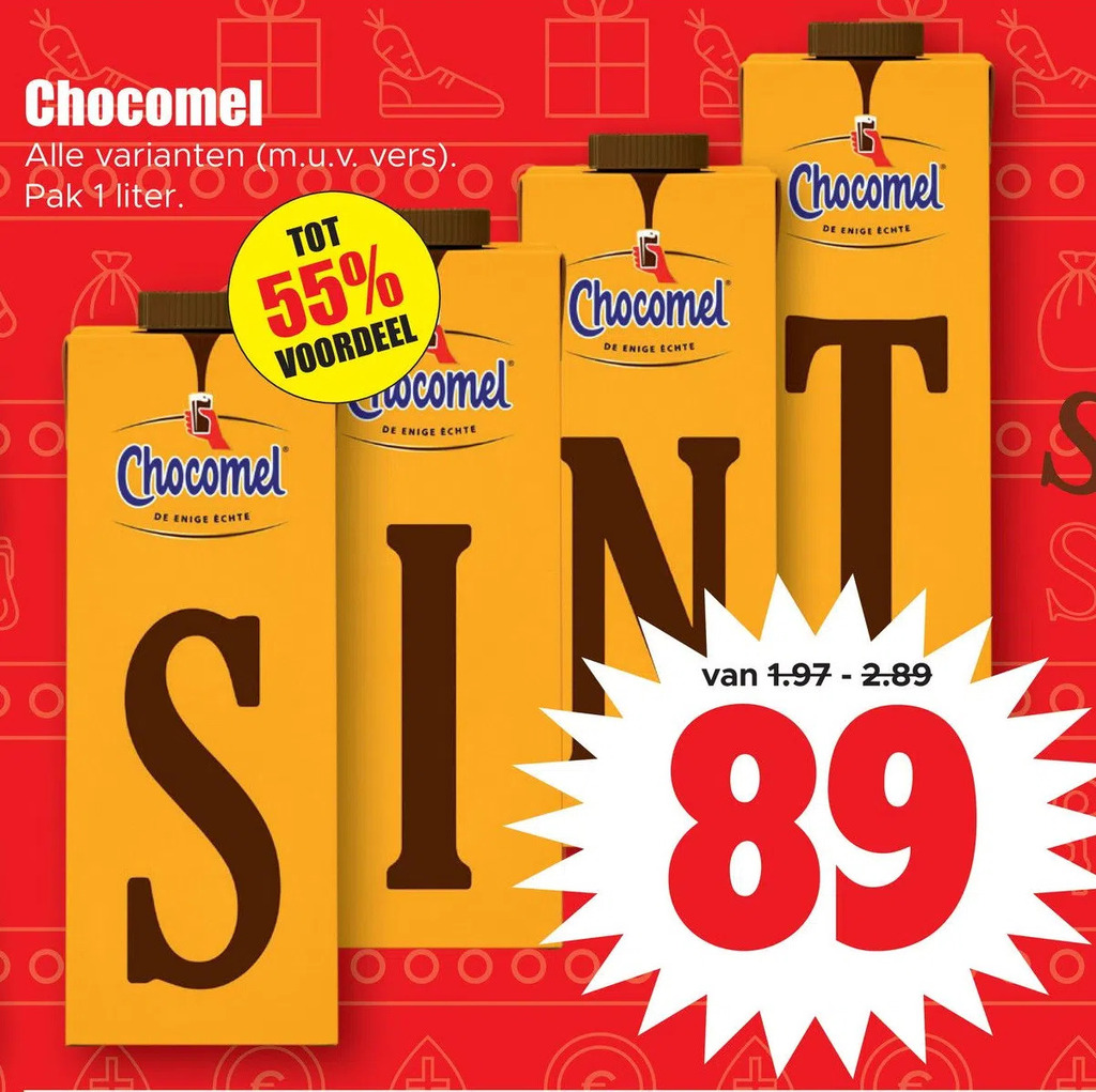Chocomel aanbieding bij Dirk