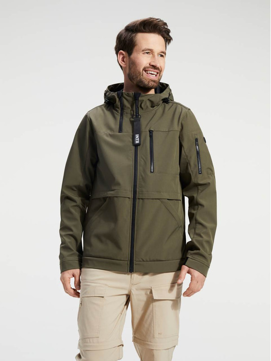 Farev – softshell jas heren – human nature aanbieding bij ANWB