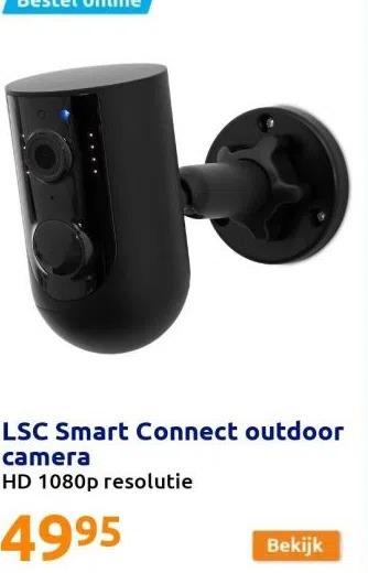 Lsc smart connect outdoor camera aanbieding bij Action