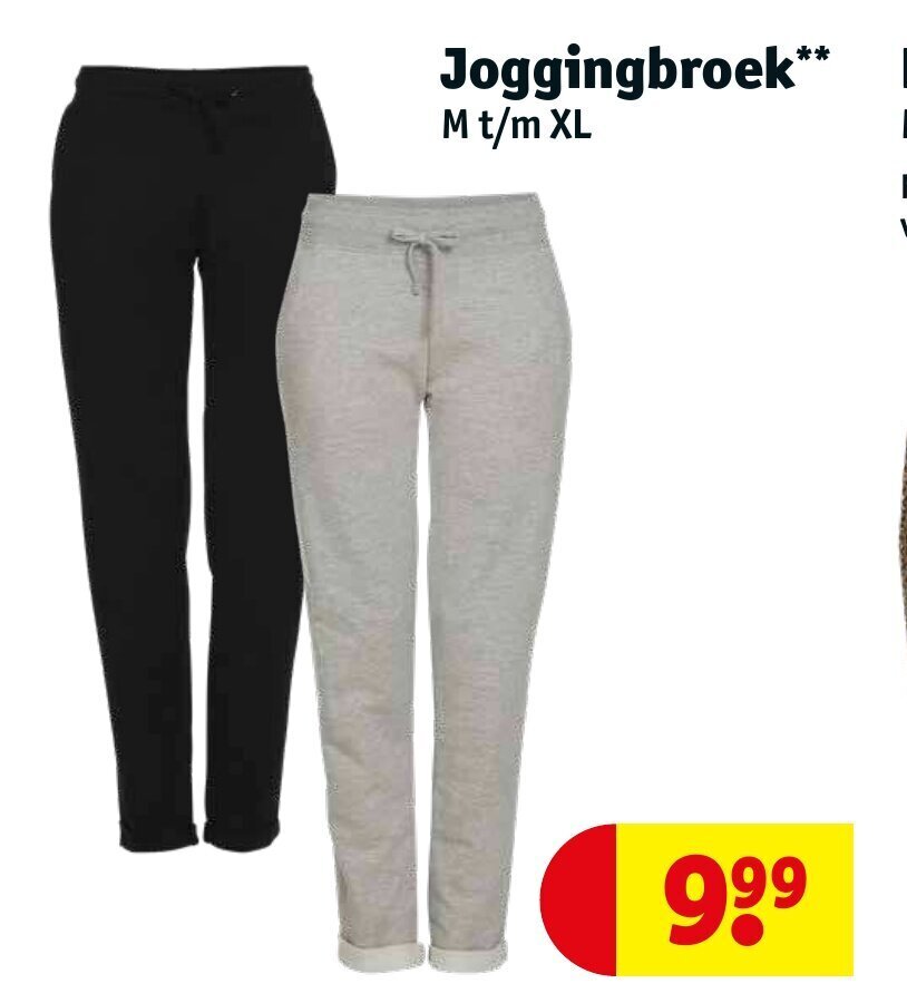 Joggingbroek** M t/m XL aanbieding bij Kruidvat