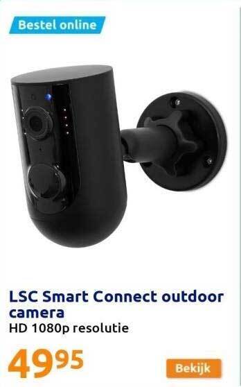 Lsc smart connect outdoor camera hd 1080p resolutie aanbieding bij Action