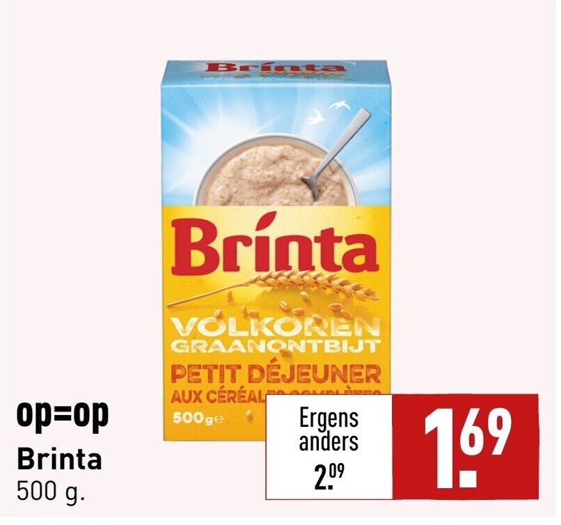 Brinta 500g aanbieding bij ALDI