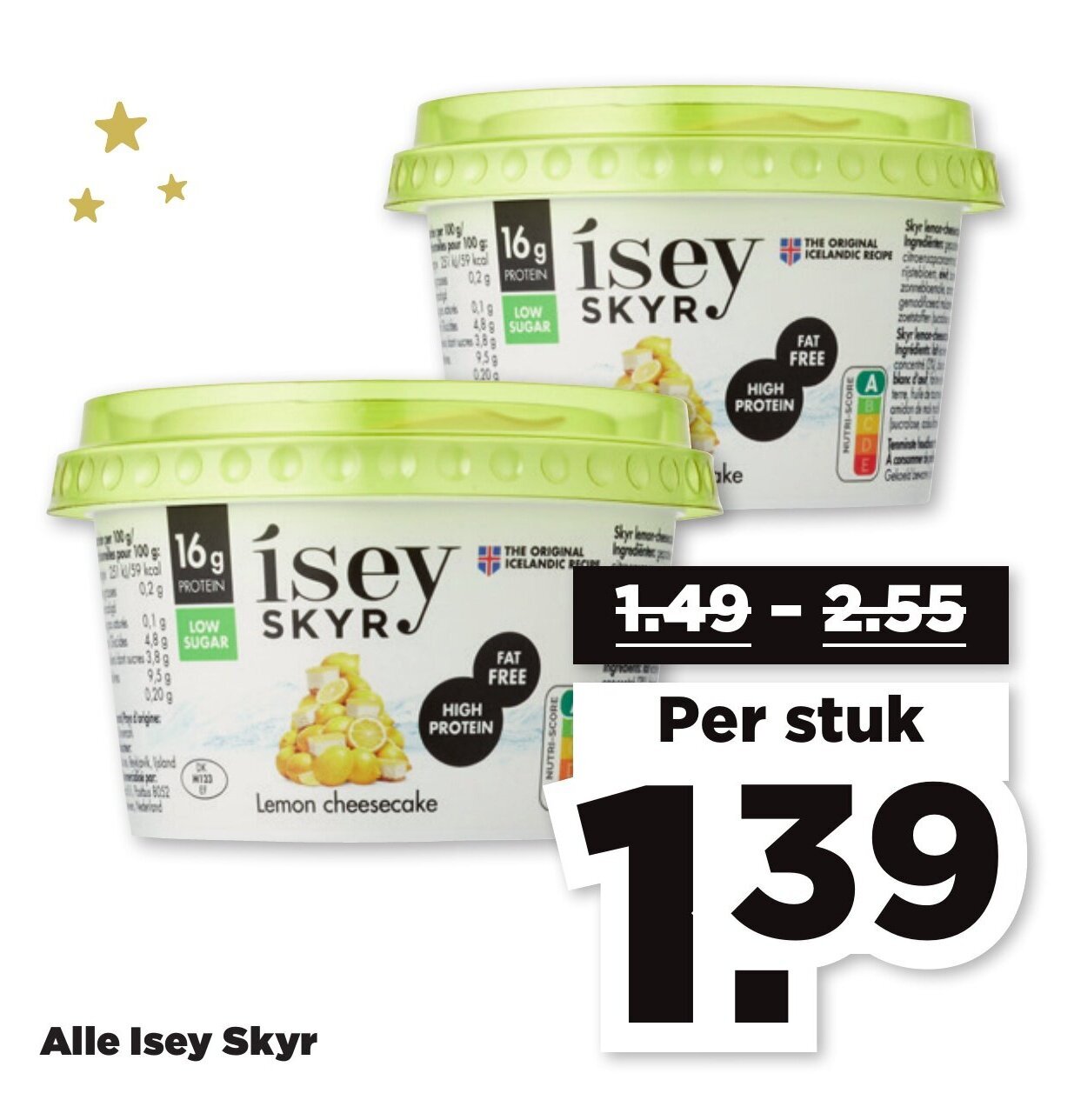 Alle Isey Skyr aanbieding bij PLUS