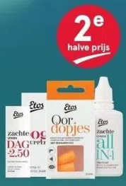 Etos lenzen, oog- en oorverzorging aanbieding bij Etos