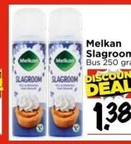 Melkan slagroom bus aanbieding bij Vomar