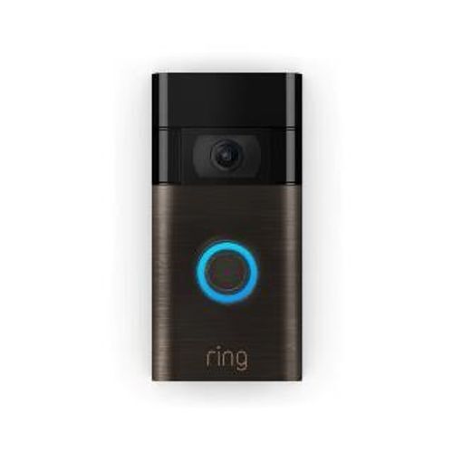 Ring deurbel met video en wi-fi bronze aanbieding bij Praxis