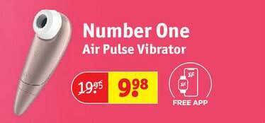 Number one air pulse vibrator aanbieding bij Kruidvat