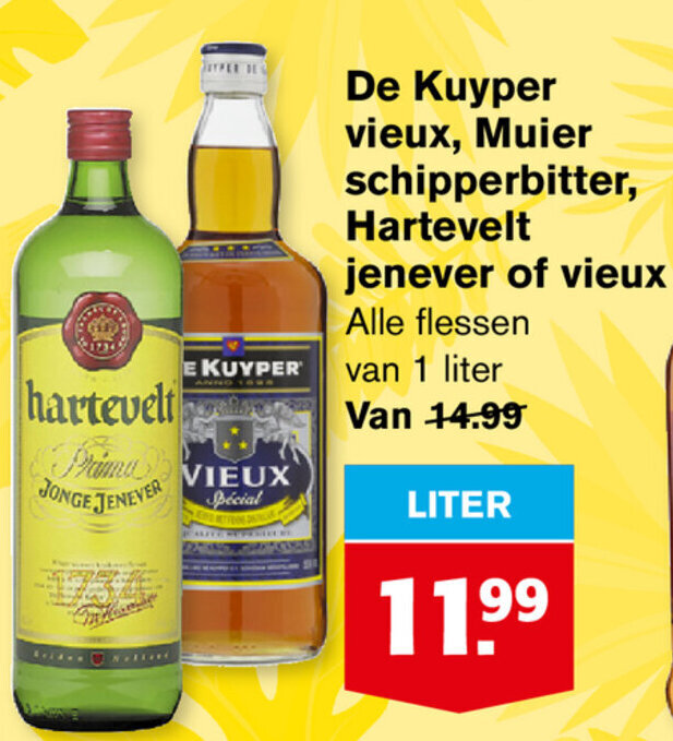 De Kuyper vieux, Muier schipperbitter, Hartevelt jenever of vieux 1 ...