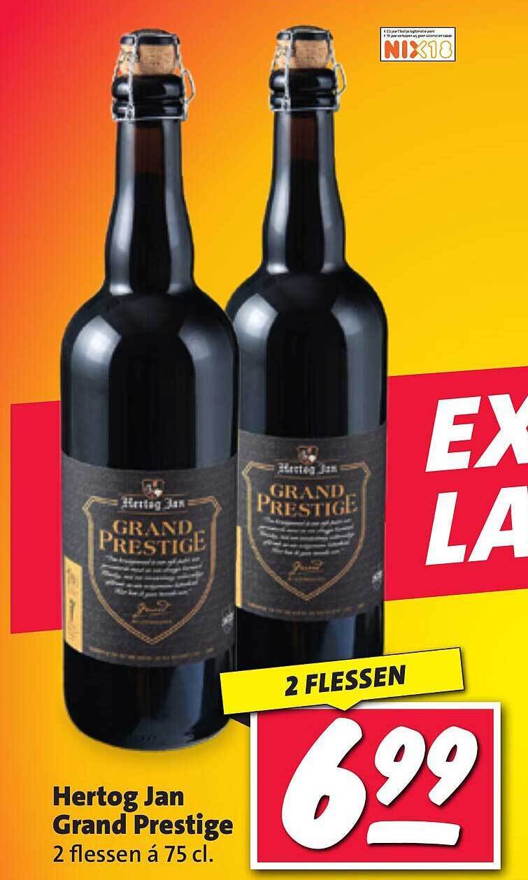 Hertog jan grand prestige aanbieding bij Nettorama