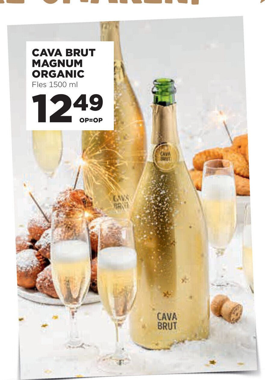Cava Brut Magnum Organic fles 1500 ml aanbieding bij Jumbo