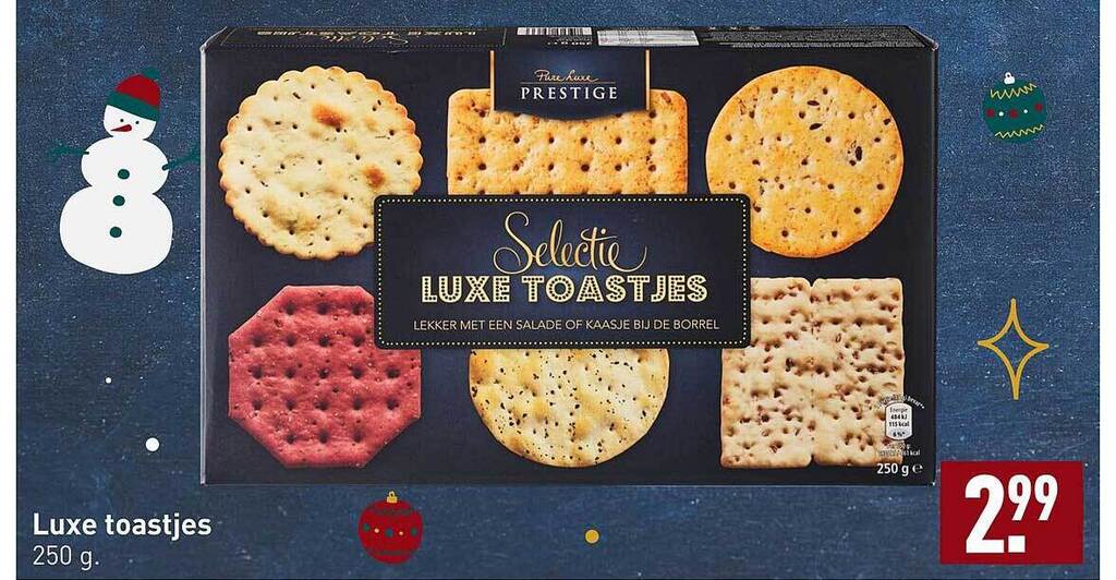 Luxe toastjes aanbieding bij ALDI