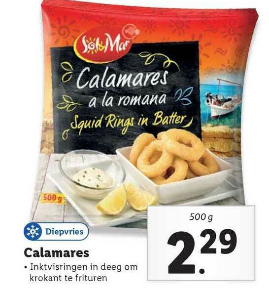Sol&Mar Calamares aanbieding bij Lidl