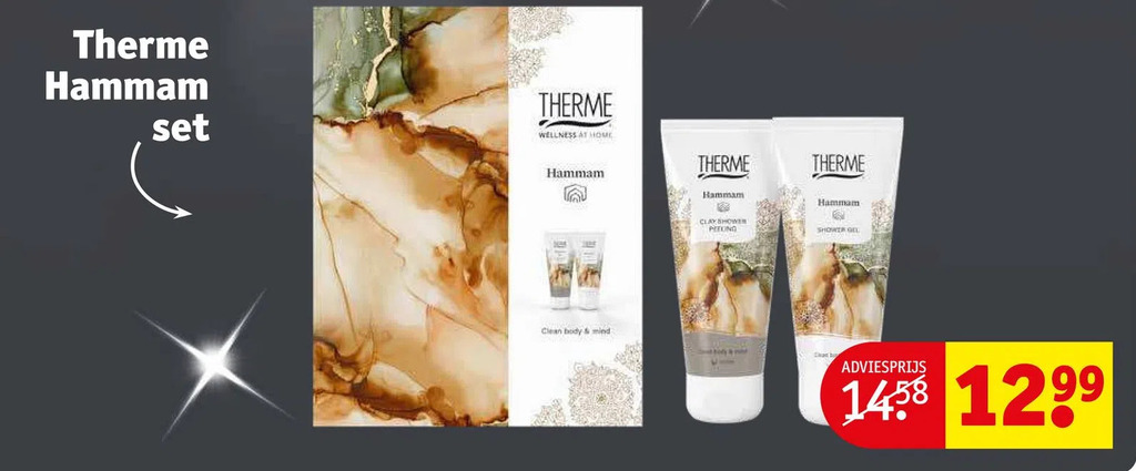 Therme hammam set aanbieding bij Kruidvat