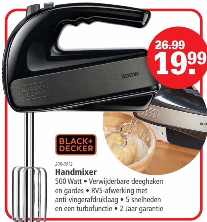 Handmixer aanbieding bij Marskramer