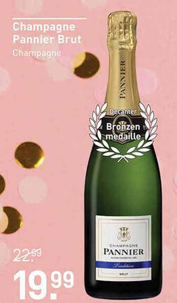 Champagne pannier brut champagne aanbieding bij Gall & Gall