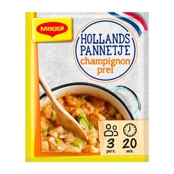 Maggi hollands pannetje champignon prei aanbieding bij Coop