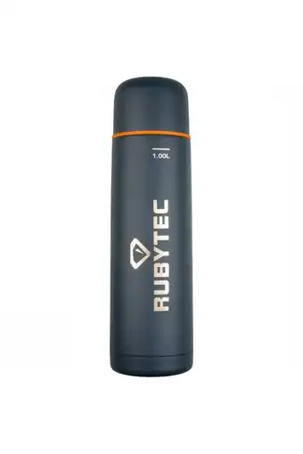 Rubytec shira vacuum bottle 1,0l isolatiefles grijs aanbieding bij Bever