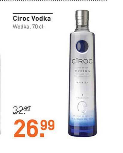 Ciroc vodka wodka aanbieding bij Gall & Gall