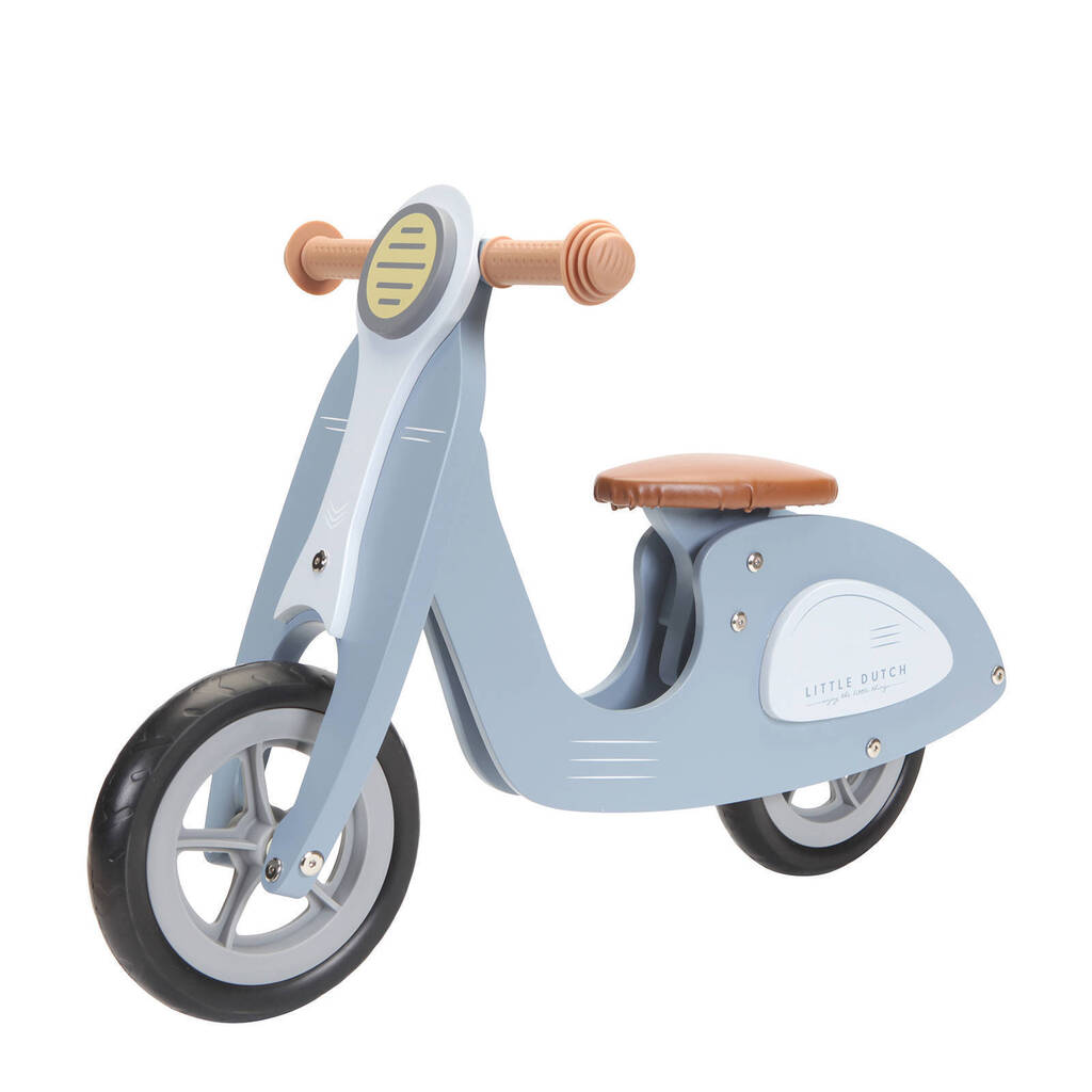 Little dutch houten loopscooter blue aanbieding bij Wehkamp