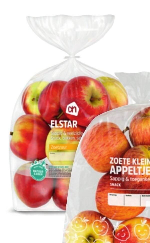 AH elstar appels zak 1.5 kilo aanbieding bij Albert Heijn