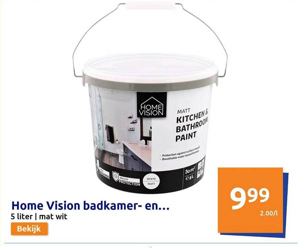Home vision badkamer- en... aanbieding bij Action