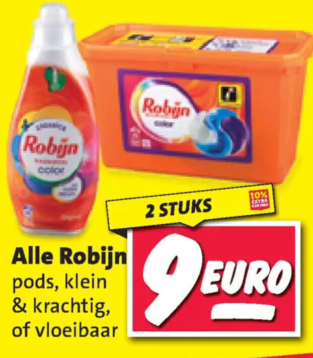 Alle robijn 2 stuks aanbieding bij Nettorama