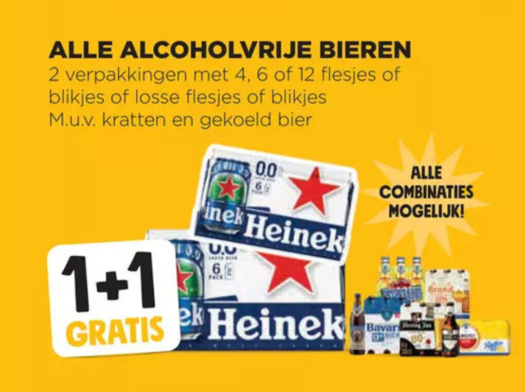 Alle Alcoholvrije bieren 2 verpakkingen met 4, 6 of 12 flesjes of ...
