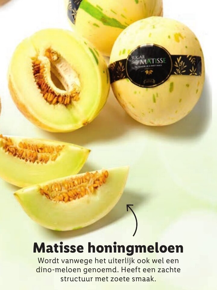 Matisse honingmeloen aanbieding bij Lidl