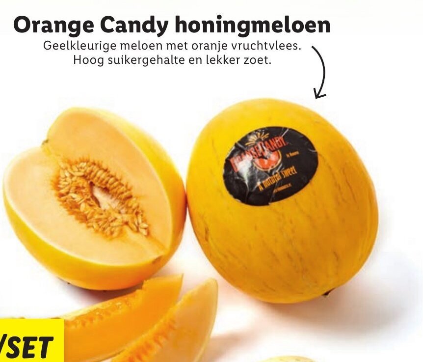 Orange Candy honingmeloen aanbieding bij Lidl