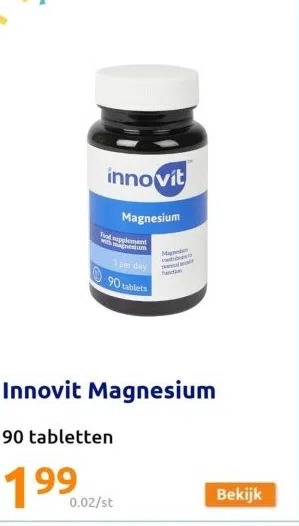 Innovit magnesium aanbieding bij Action