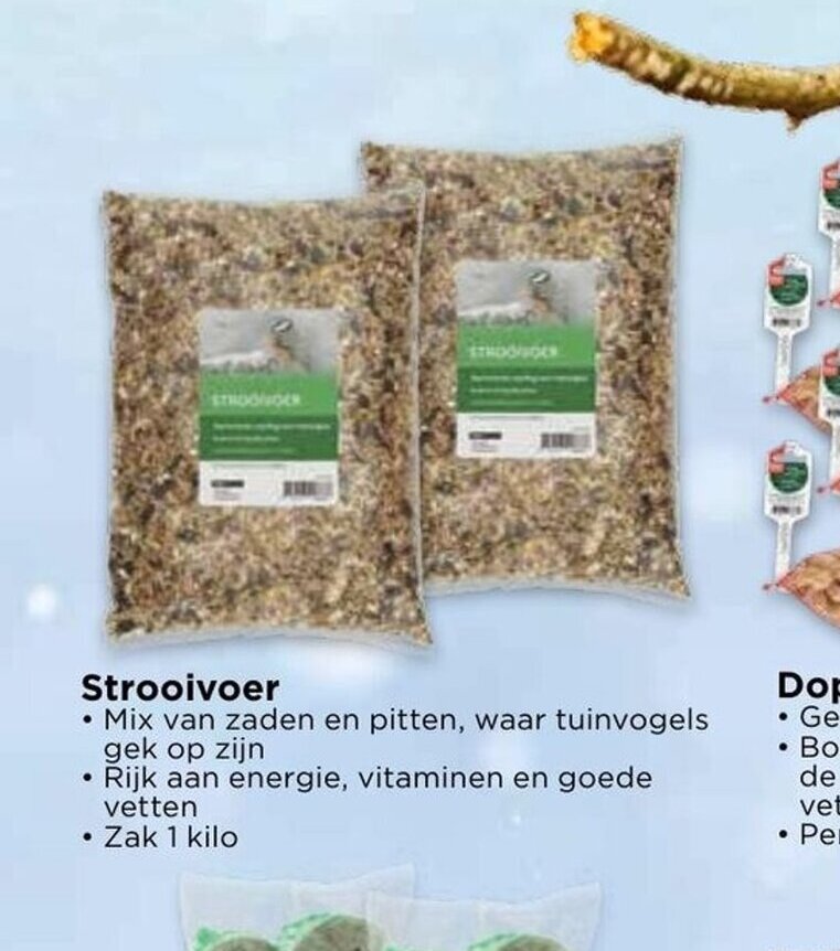 Strooivoer per stuk aanbieding bij Vomar Voordeelmarkt