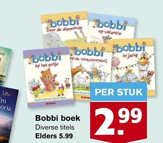 Bobbie boek aanbieding bij Hoogvliet