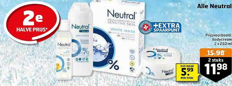 Alle neutral aanbieding bij Trekpleister