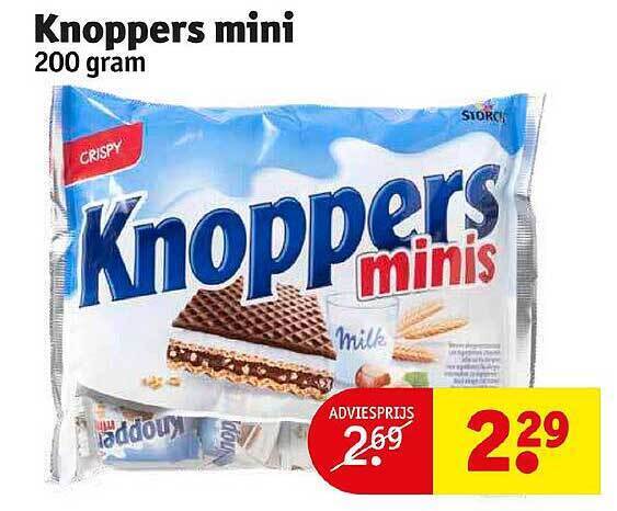 Knopper mini aanbieding bij Kruidvat