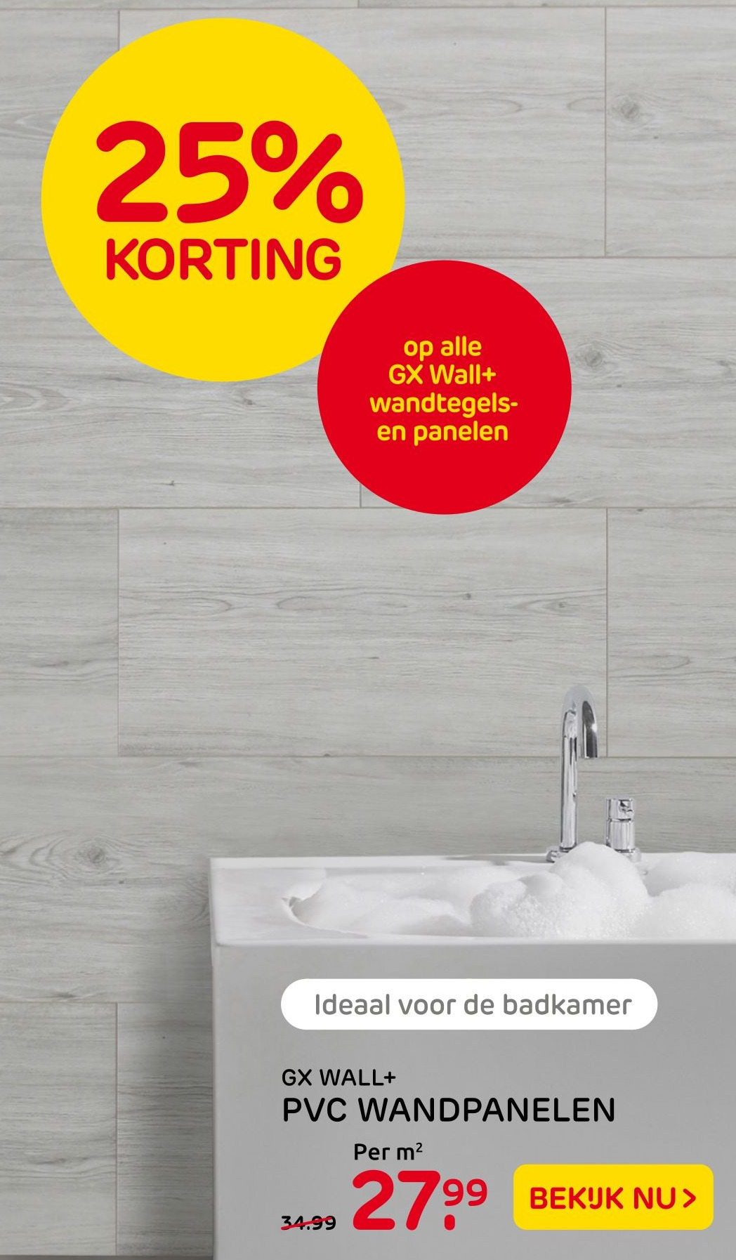 Gx Wall+ Pvc Wandpanelen aanbieding bij Praxis