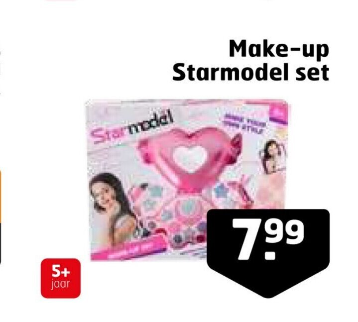 Make-up Starmodel set aanbieding bij Trekpleister