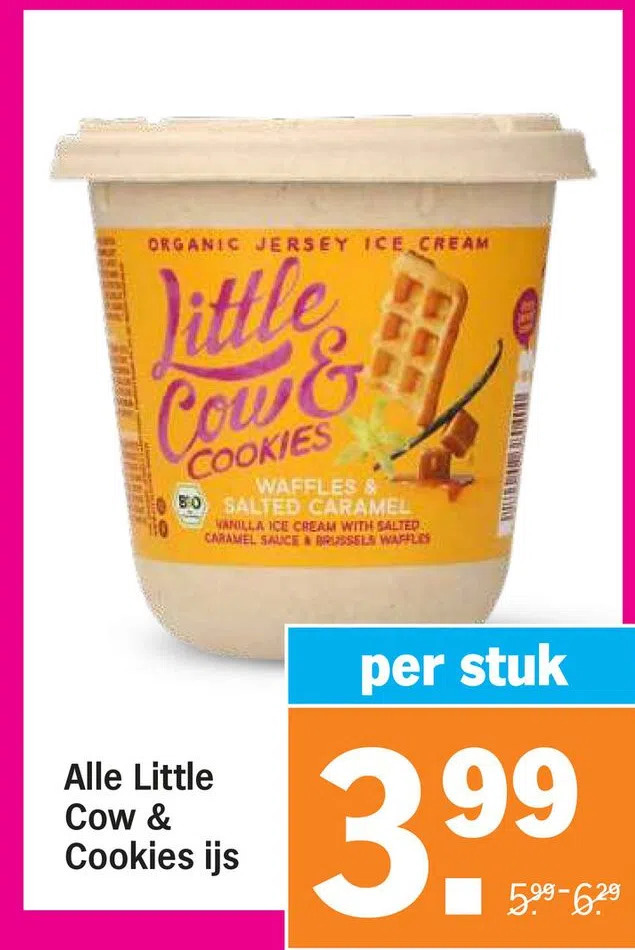 Alle Little Cow & Cookies ijs aanbieding bij Albert Heijn