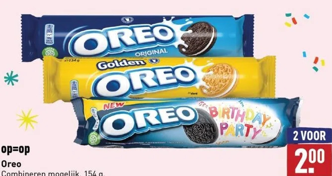 Oreo aanbieding bij ALDI