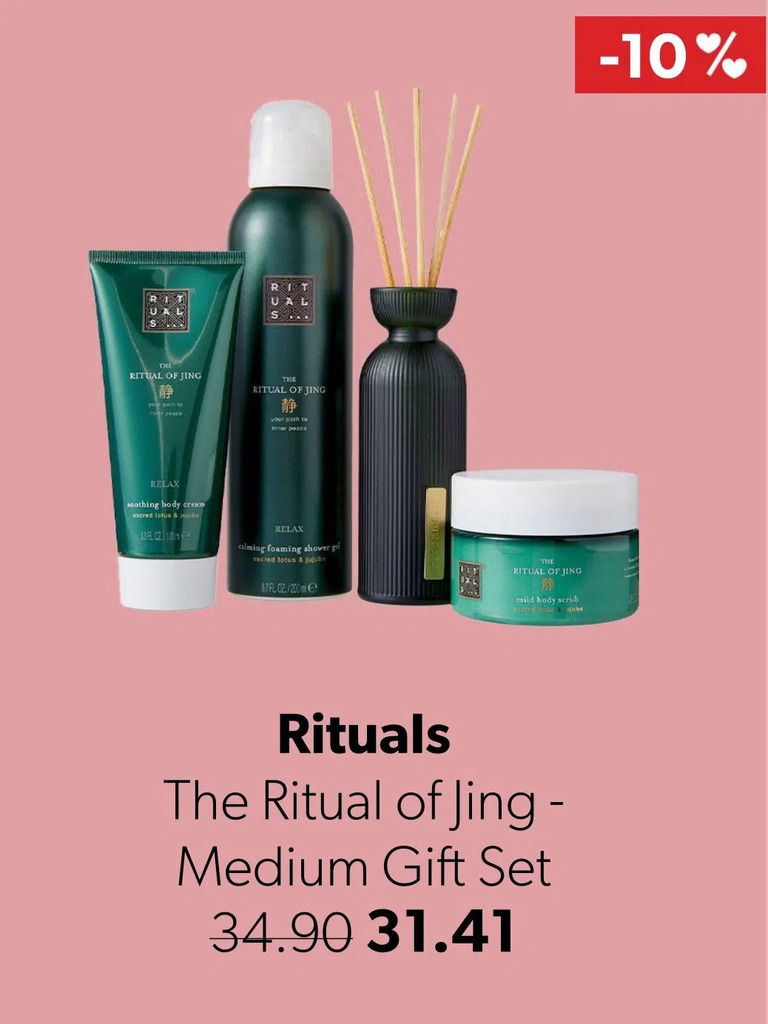 Rituals the ritual of jing - medium gift set aanbieding bij Wehkamp
