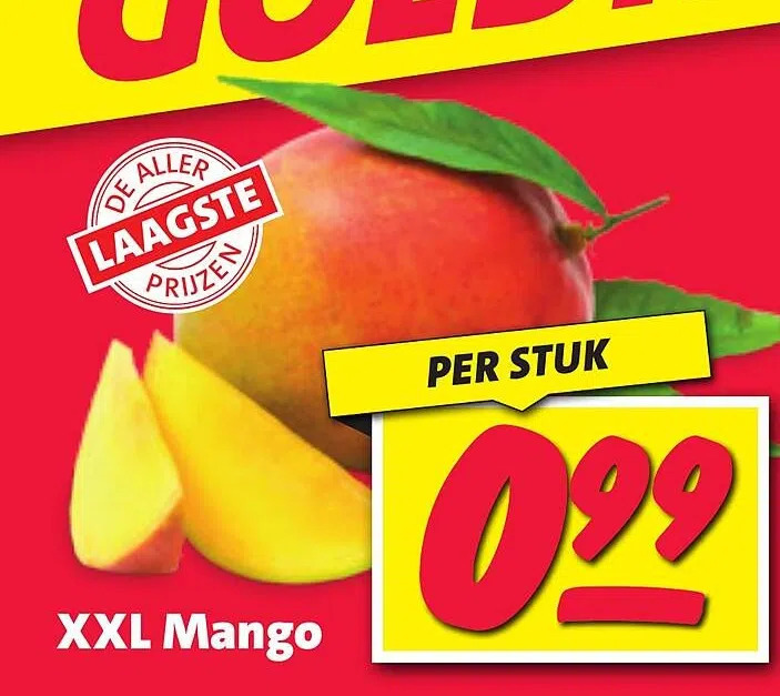 Xxl mango aanbieding bij Nettorama